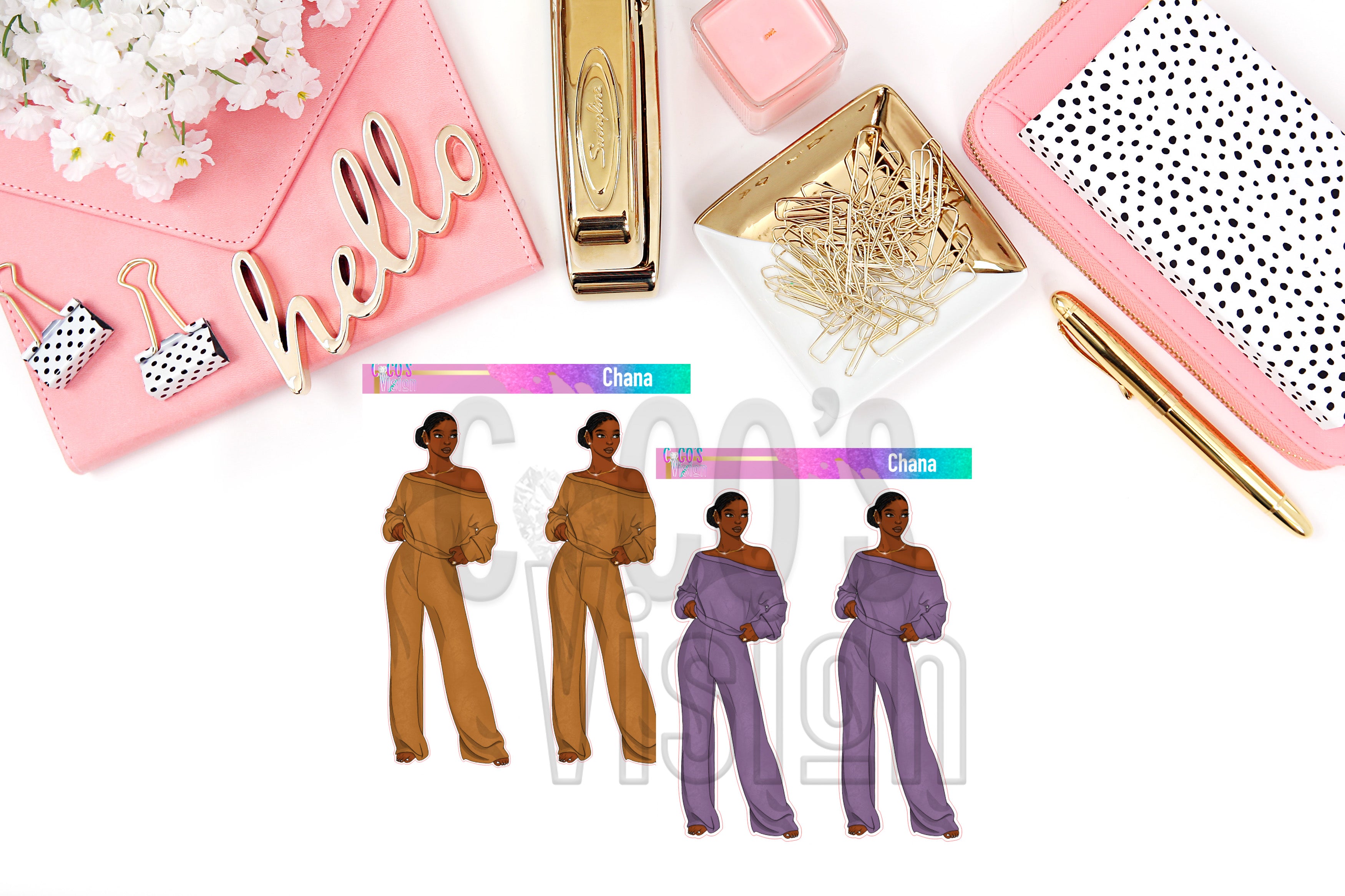 Chana Stickers – Cocos Vision Shop